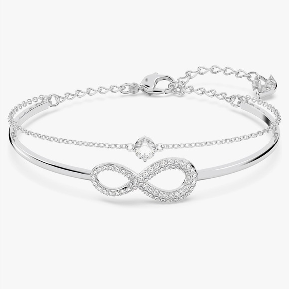 Swarovski | Jewelry | Swarovski Infinity Bracelet Nib | Poshmark